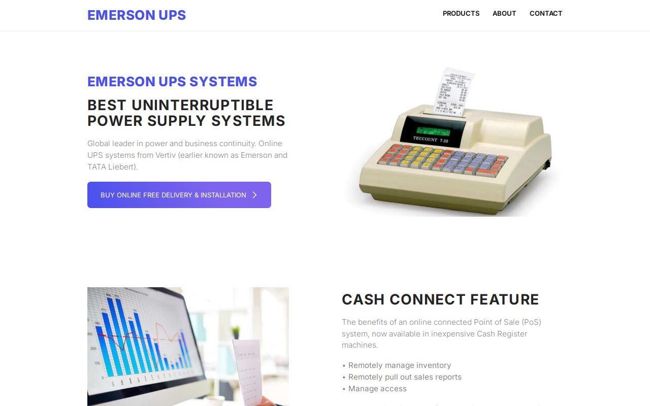 EMERSON UPS systems